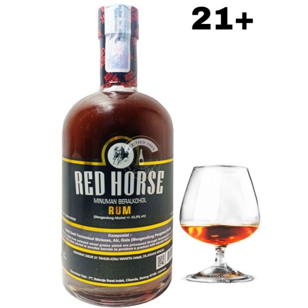 Jual Red Horse Whisky 500ml - Original 100% | Shopee Indonesia