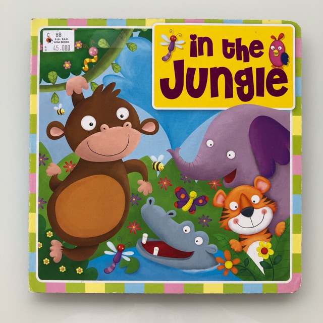 Jual In The Jungle Board Book | Shopee Indonesia