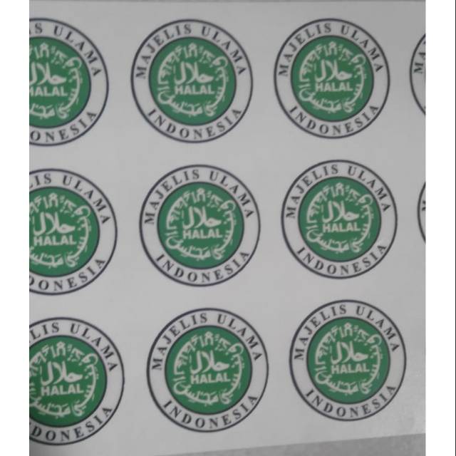 Jual Sticker Logo Halal Bulat | Shopee Indonesia