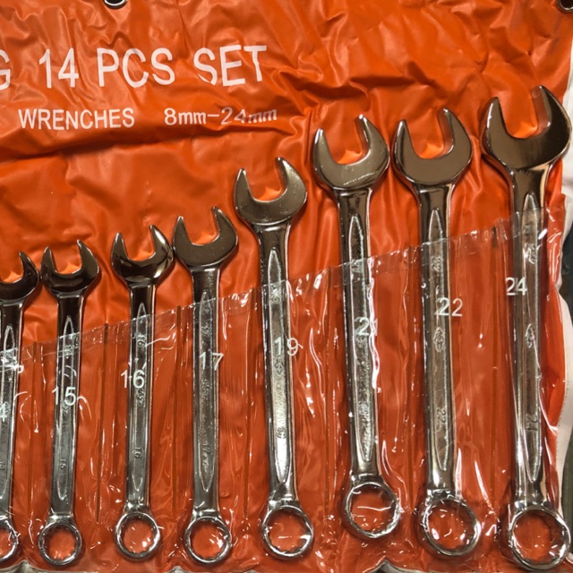 Jual FUKUNG ASLI kunci ring pas set 8-24 FUKUNG 14 pcs asli shanghai ...