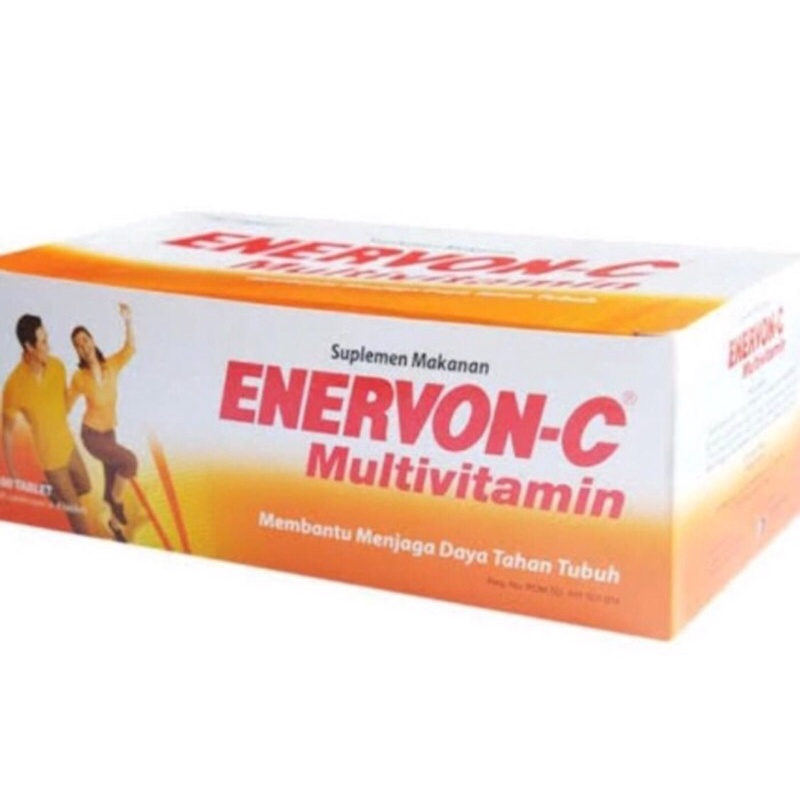 Jual Enervon C Multivitamin (1 box isi 25 strip) | Shopee Indonesia