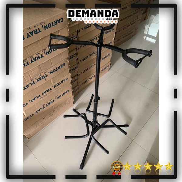 Jual Stand gitar triple / stand untuk 3 gitar sekaligus mantap | Shopee ...