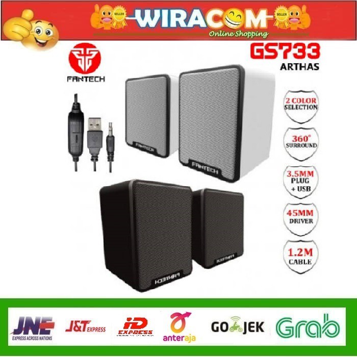Jual Speaker Fantech Arthas GS733 - Gaming Speaker Fantech | Shopee ...