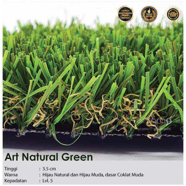 Jual Karpet Rumput Sintetis Outdoor 1Mx1M Rumput Plastik Natural 3.5Cm ...