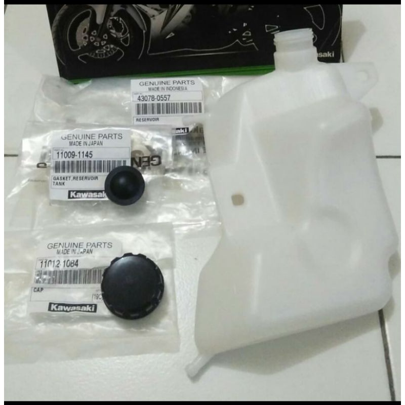 Jual tabung radiator dan tutup dan seal ninja RR original | Shopee ...