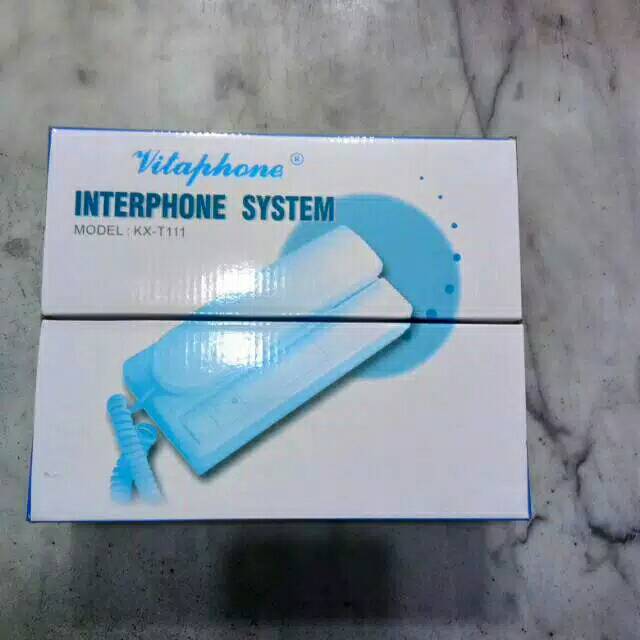 Jual VITAPHONE KX-T111 (Sepasang) - Intercom Kabel | Shopee Indonesia