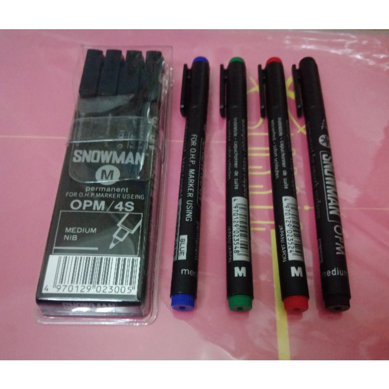 Jual Spidol OPM 4s /O.H.P permanen marker | Shopee Indonesia