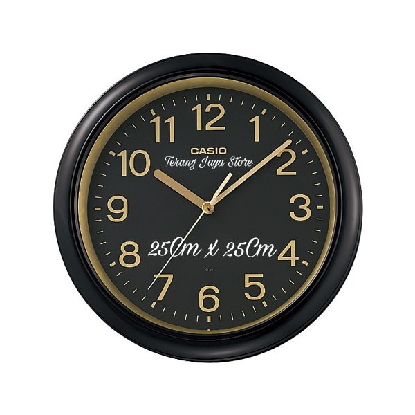 Jual Jam Dinding Casio IQ-59 Wall Clock Casio IQ 59 Original 100% (HG ...