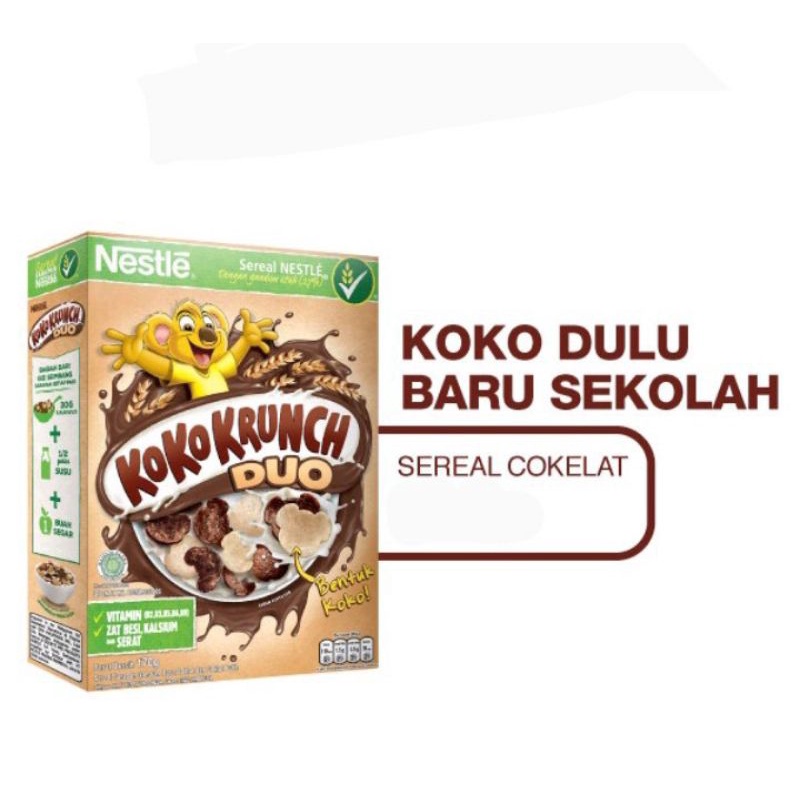 Jual Nestle Koko Krunch Cereal Box 150gr / Duo 300gr / Cookie / Cup ...