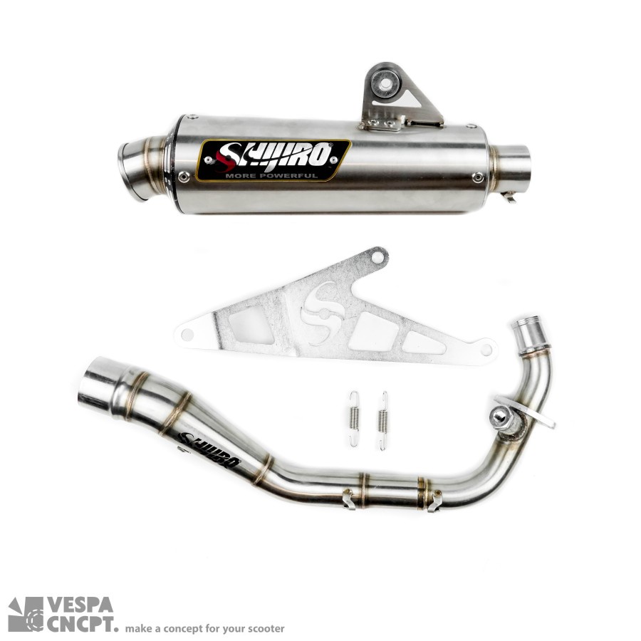 Jual Knalpot Shijiro M3 Long Inlet 38 Vespa Lx S Sprint Primavera 3v ...