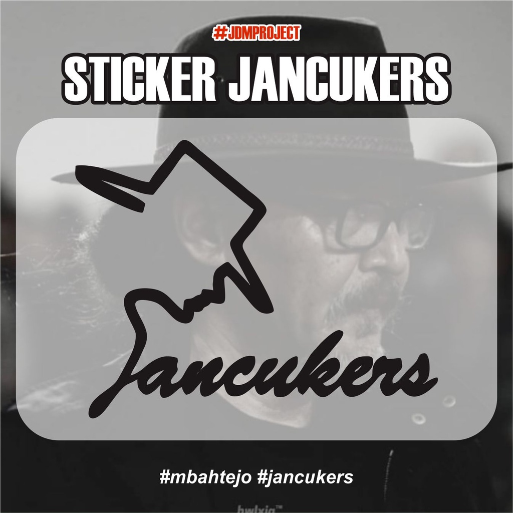 Jual [COD] STICKER JANCUKERS SUJIWO TEJO PRESIDEN JANCUKERS CUTTING ...