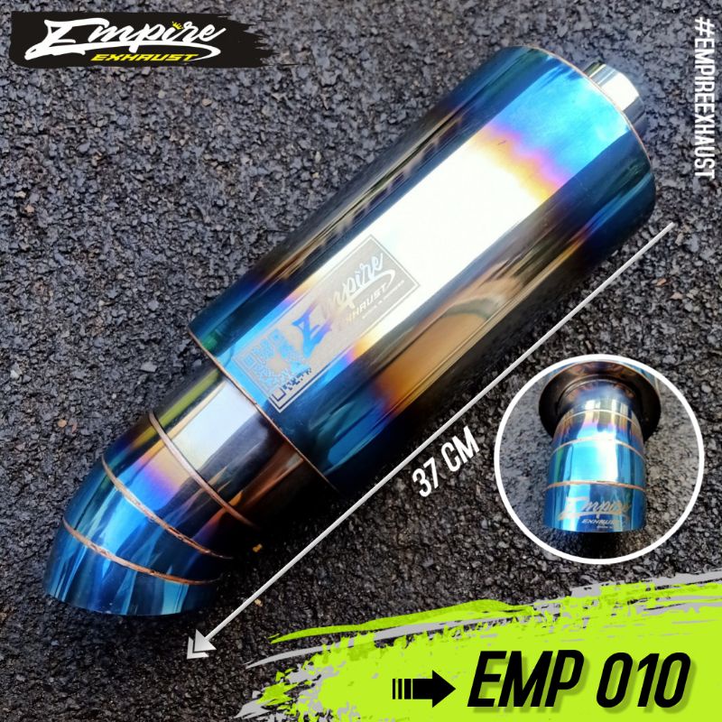 Jual EMP010 Knalpot Mobil Racing Kering Gahar Kenalpot Full Stainless ...