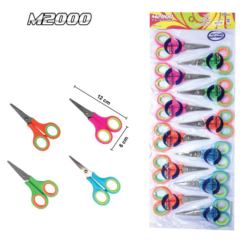 Jual M2000 Gunting Kertas High Quality/ Stainless Steel Scissors M2000 ...