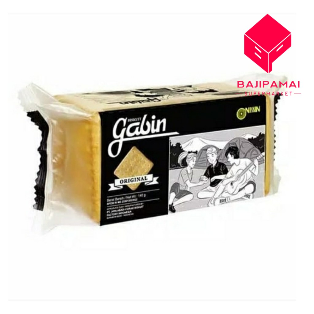Jual Nissin Gabin 3 Varian Original Milk Keju Biskuit [140 g] | Shopee ...