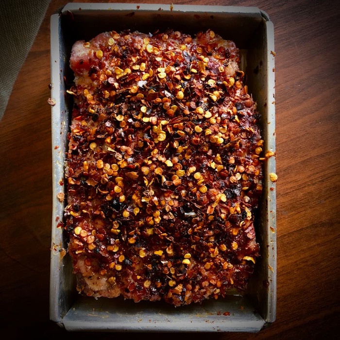 Jual Roti Gandum Pork Sandwich MeatLoaf with Paprika - 100% Daging ...