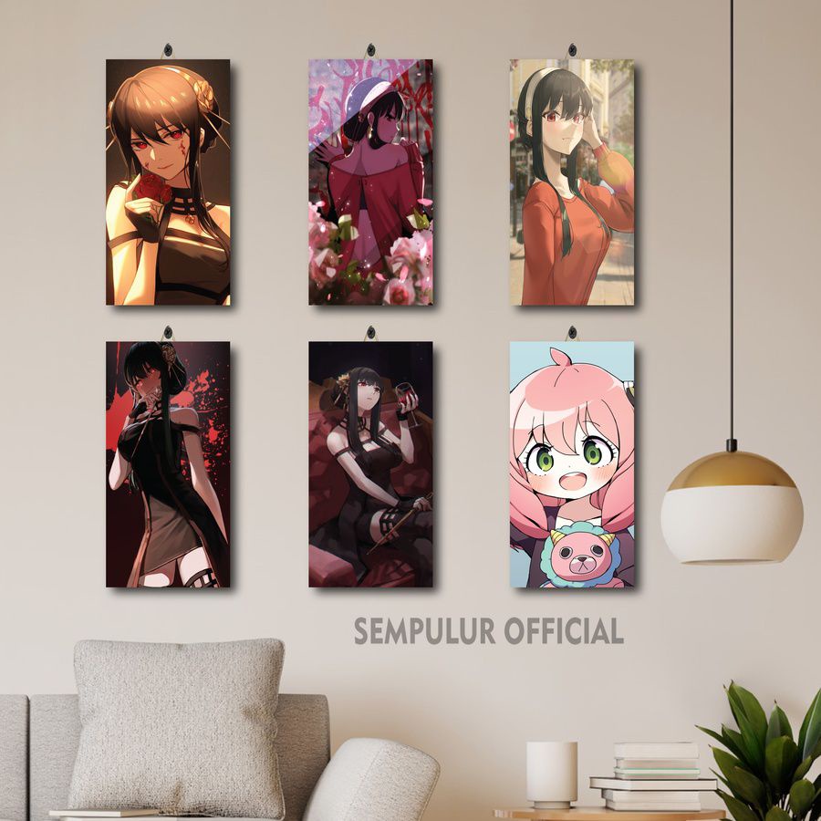 Jual HIASAN KAMAR ANIME SPY X FAMILY KARAKTER 15X30 DI5OP/YIZQA ...