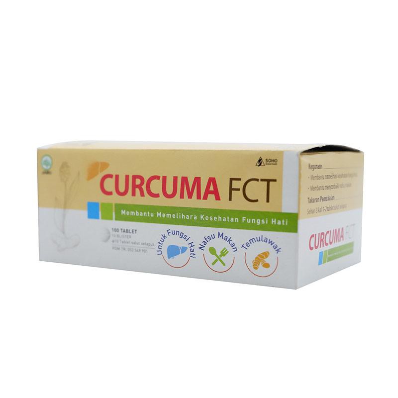Jual CURCUMA FCT 200 MG Tablet - 24 TABLET | Shopee Indonesia