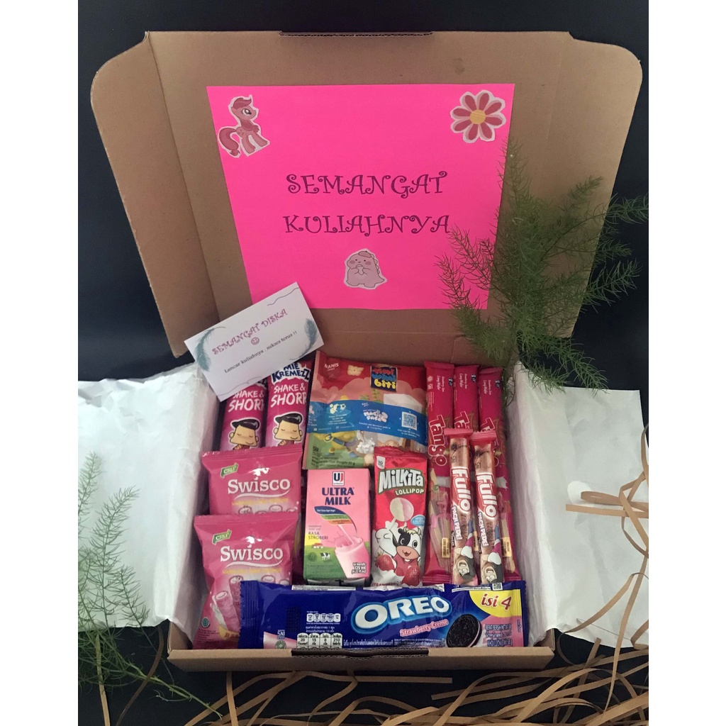 Jual Hampers Snack Box / Snack Gift Box / Hadiah Wisuda / Kado Ulang ...