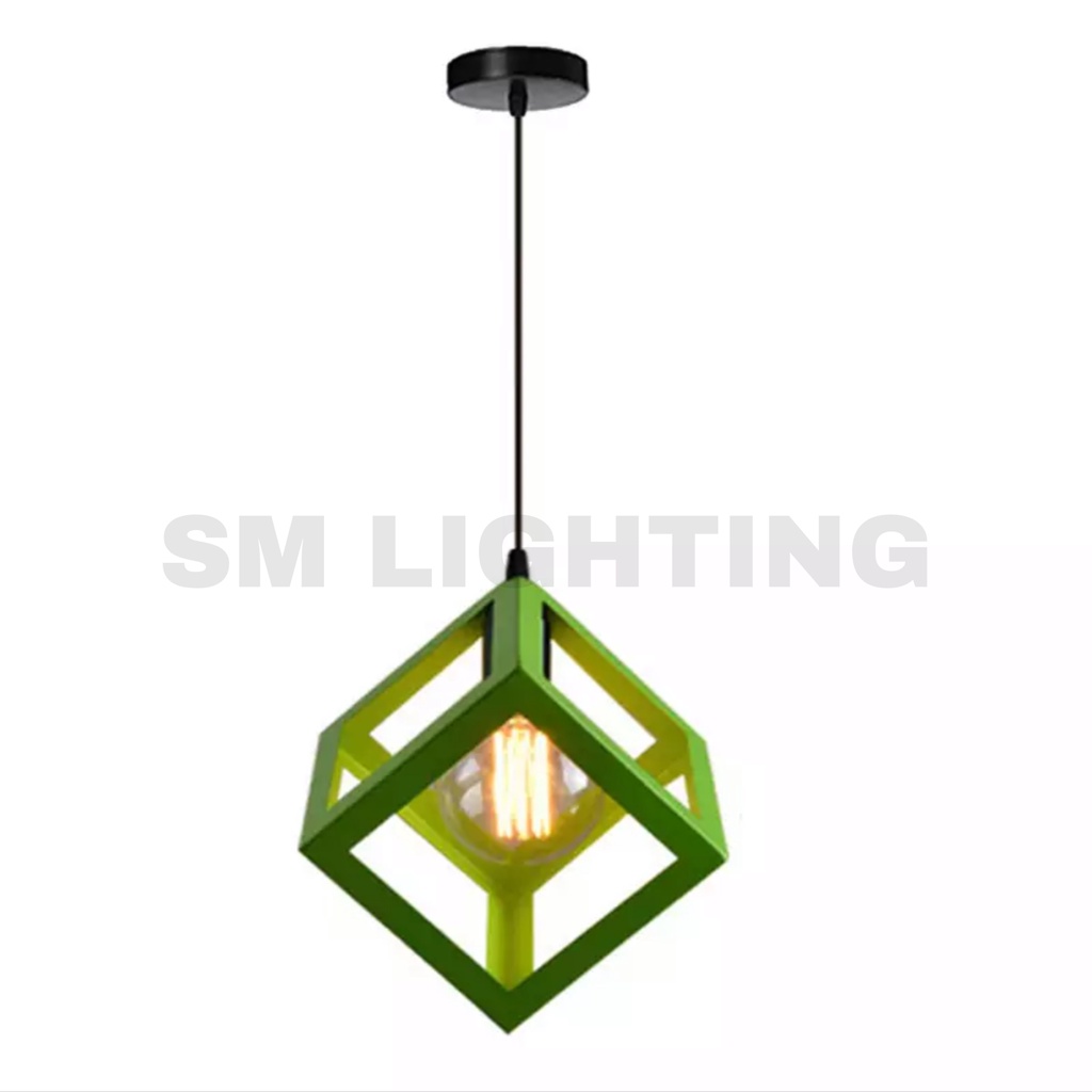 Jual Lampu gantung kuus minimalis vintage (GR) | Shopee Indonesia