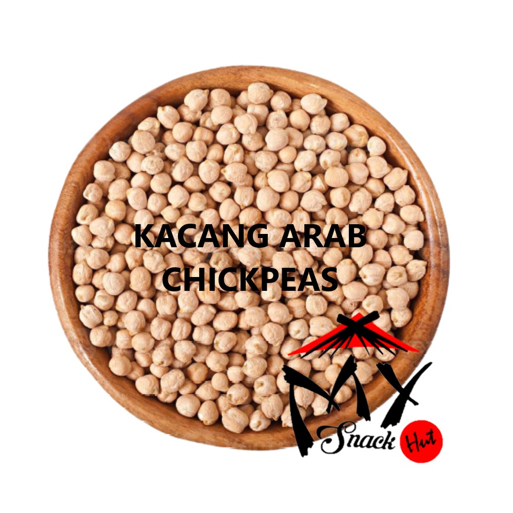 Jual KACANG ARAB 100GR - ORGANIC GARBANZO WHITE BROWN CHICKPEA ...