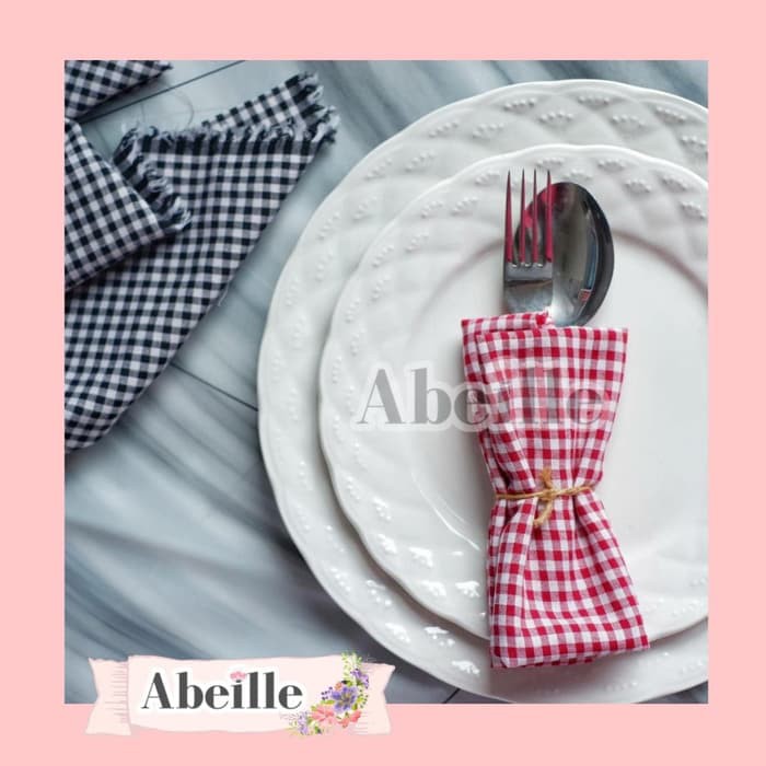 Jual KAIN ALAS FOTO NAPKIN KOTAK MERAH HITAM PROPERTI FOTO | Shopee ...