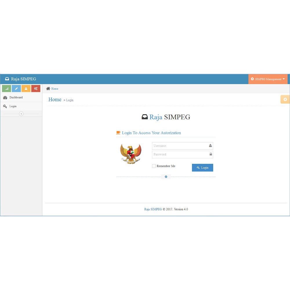 Jual Aplikasi SIMPEG Ver 4.0 Manajemen Kepegawaian Online | Shopee ...