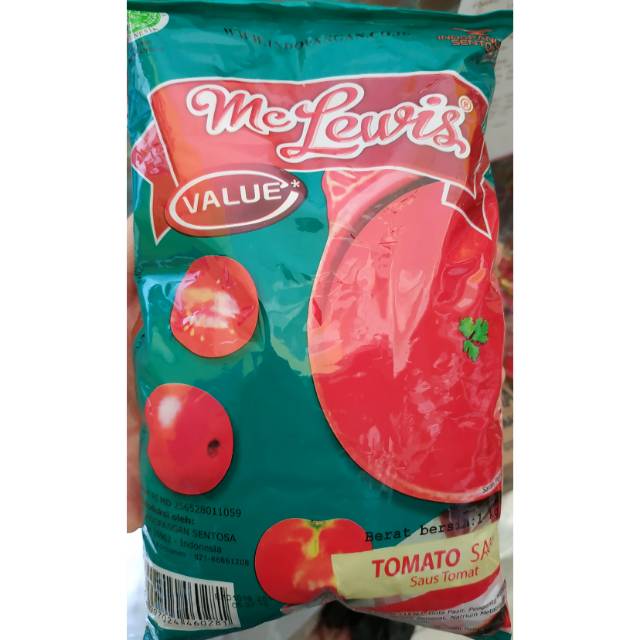 Jual saos tomat / tomato sauce Mc Lewis 1 kg | Shopee Indonesia