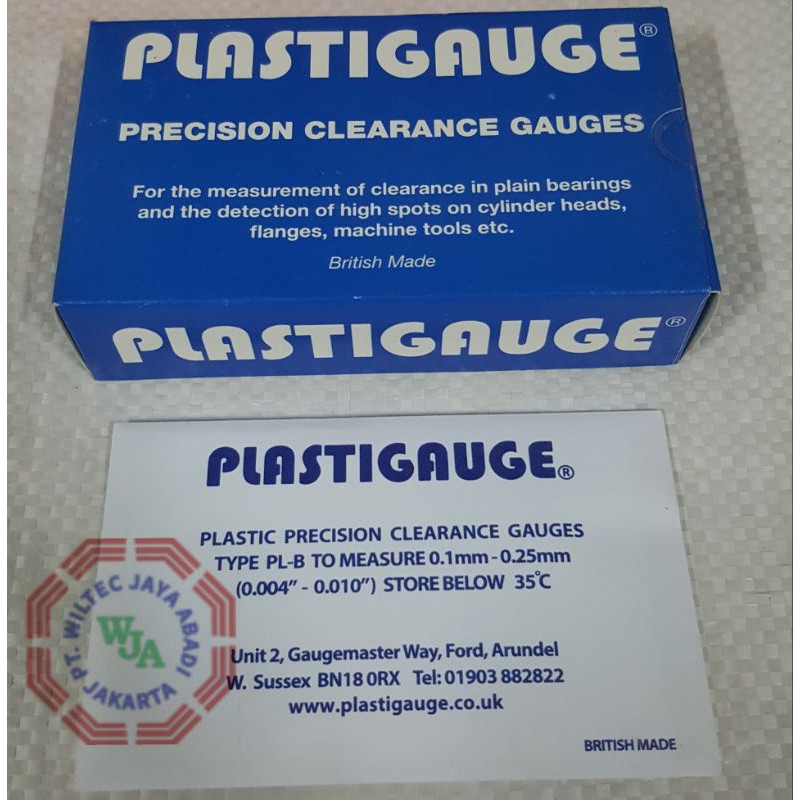 Jual Plastigauge Biru PL-B (0.004" - 0.010") | Shopee Indonesia