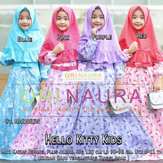 Jual HELLO KITTY KIDA ORI BY NAURA | Shopee Indonesia