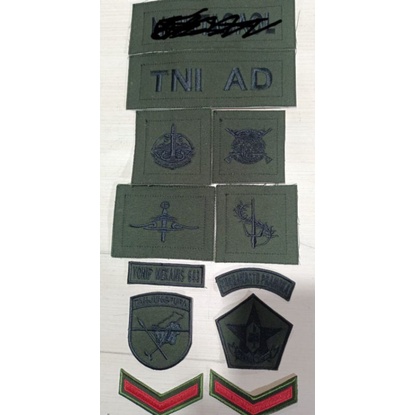 Jual 1 set atribut TNI | Shopee Indonesia