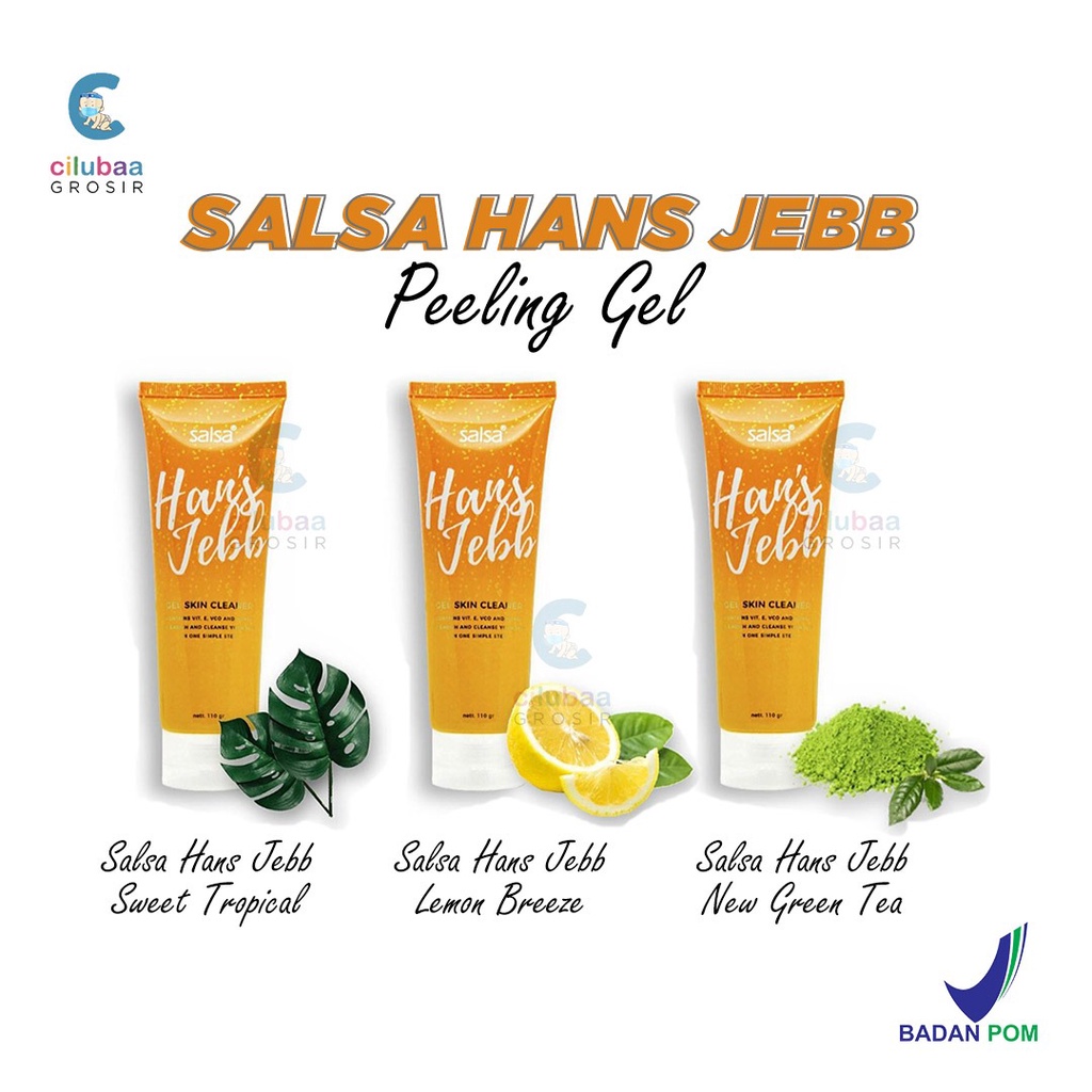 Jual Salsa Hans Jebb / Spa Gel Penghilang / Gel Skin / Lulur Tanpa ...
