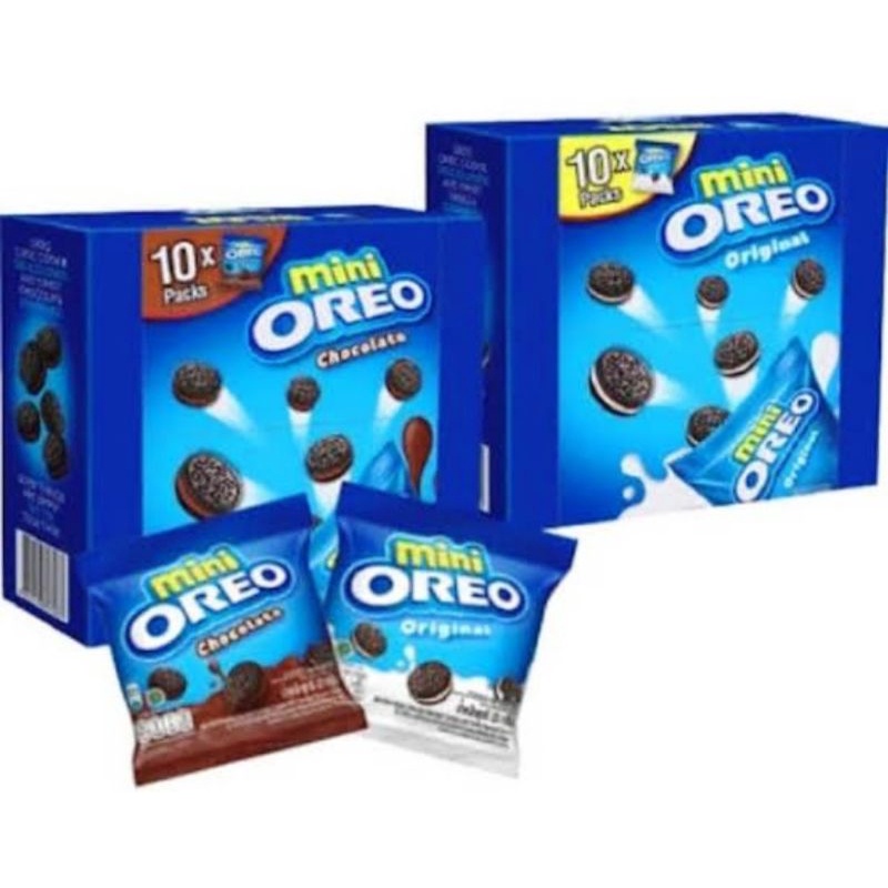 Jual Biskuit Oreo MINI ( isi 10 pcs @23gr ) | Shopee Indonesia