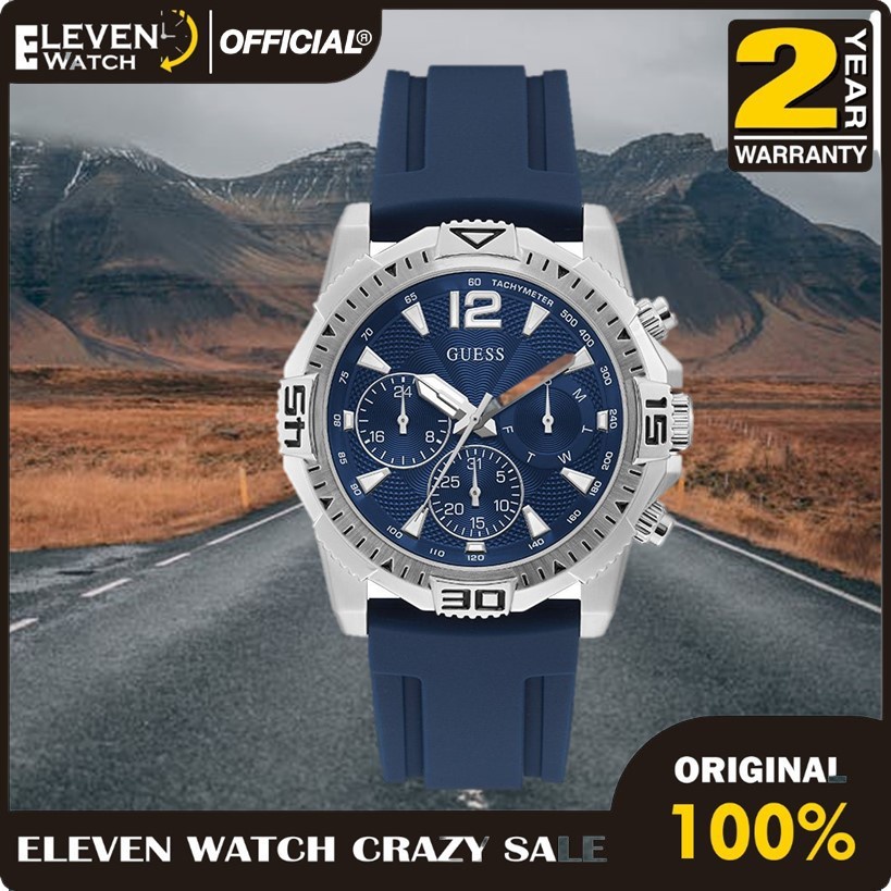Jual [Promo] Jam Tangan Pria Guess GW0211G1 Commander Men`s Garansi 2 ...