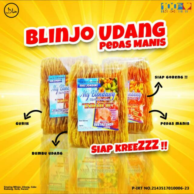 Jual Emping Blinjo UDANG SPECIAL PEDAS MANIS/MENTAH/KRIPIK MLINJO ... Jual Emping Blinjo UDANG SPECIAL PEDAS MANIS/MENTAH/KRIPIK MLINJO ...