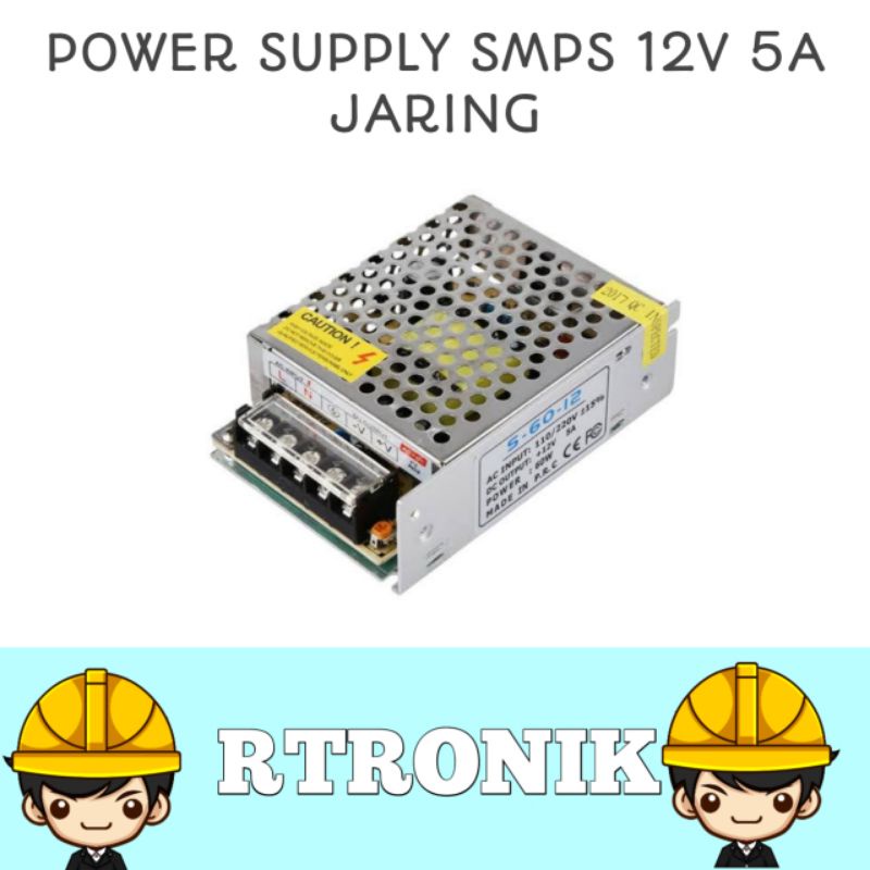 Jual Power Supply SMPS PSU JARING 12V 3A atau 5A | Shopee Indonesia