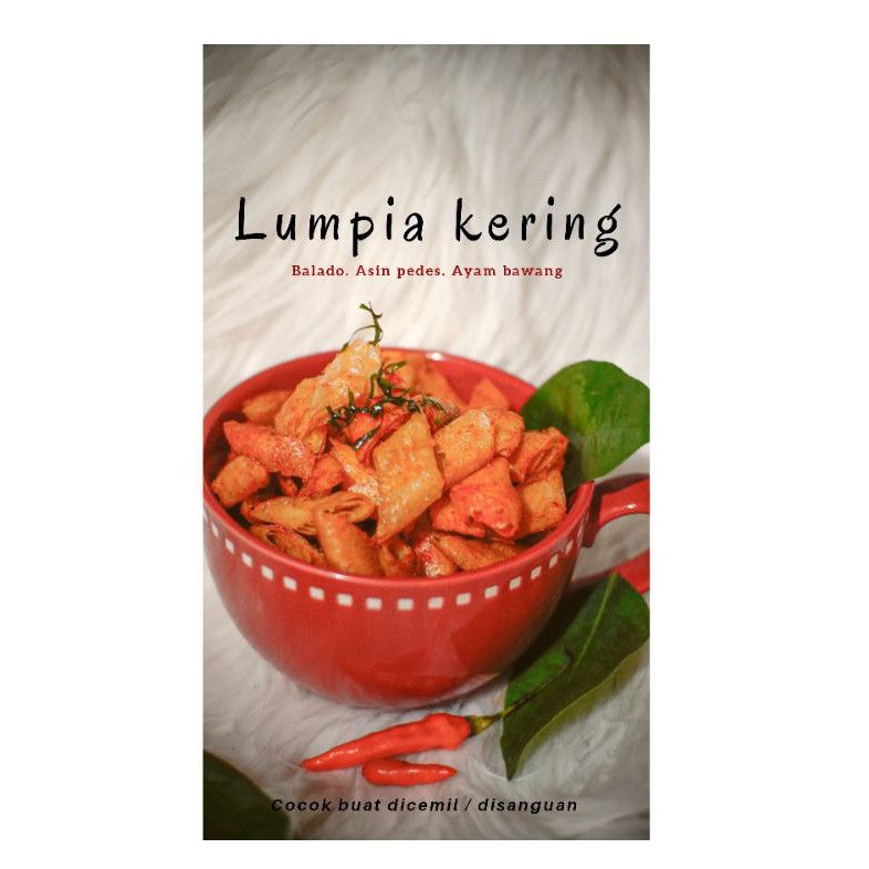 Jual keripik lumpia kering 250gr | Shopee Indonesia