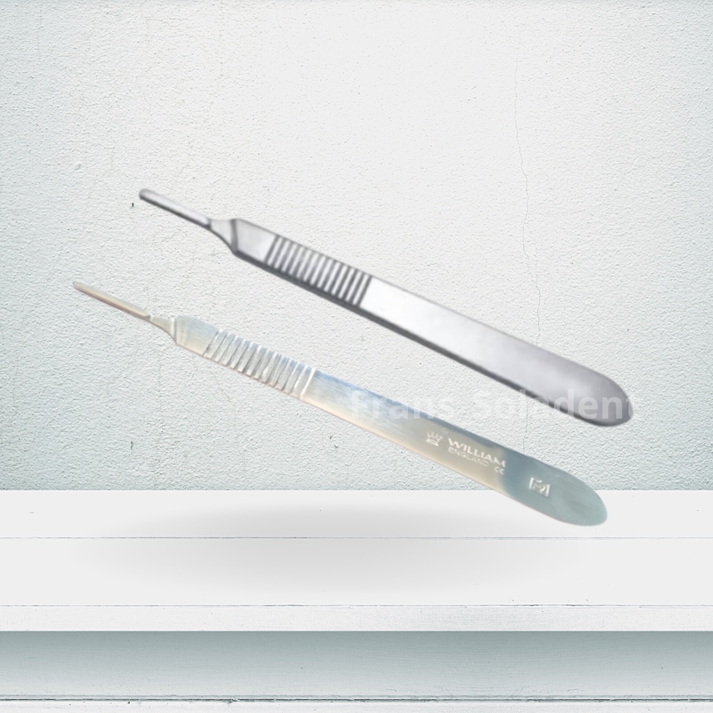 Jual Scalpel Handle Beldent No.3 Dental Gagang Pisau Bedah | Shopee ...