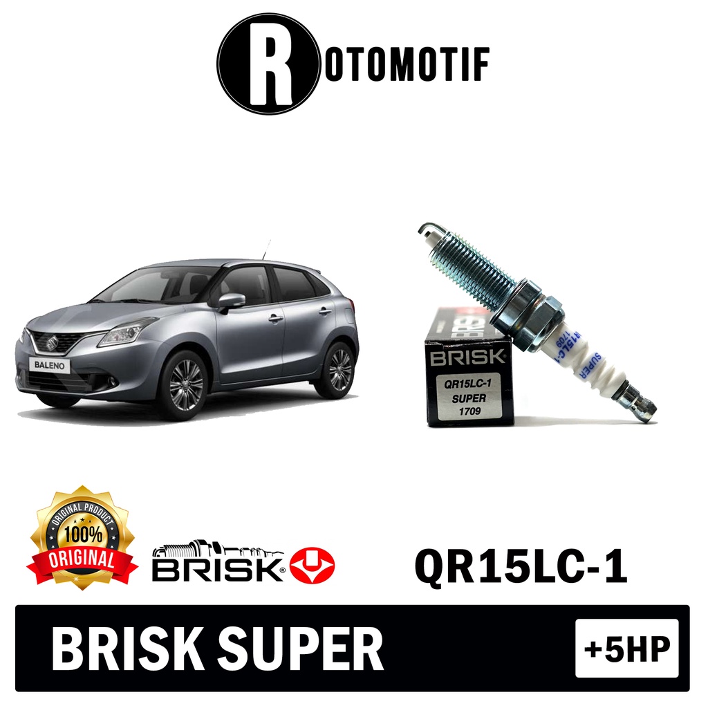 Jual Busi Mobil Suzuki Baleno Hatchback Brisk Super QR15LC-1 | Shopee ...