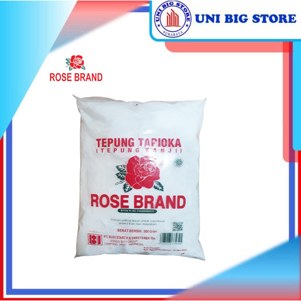 Jual Rose Brand Tepung Tapioka Kanji Tapioca 500 gram | Shopee Indonesia