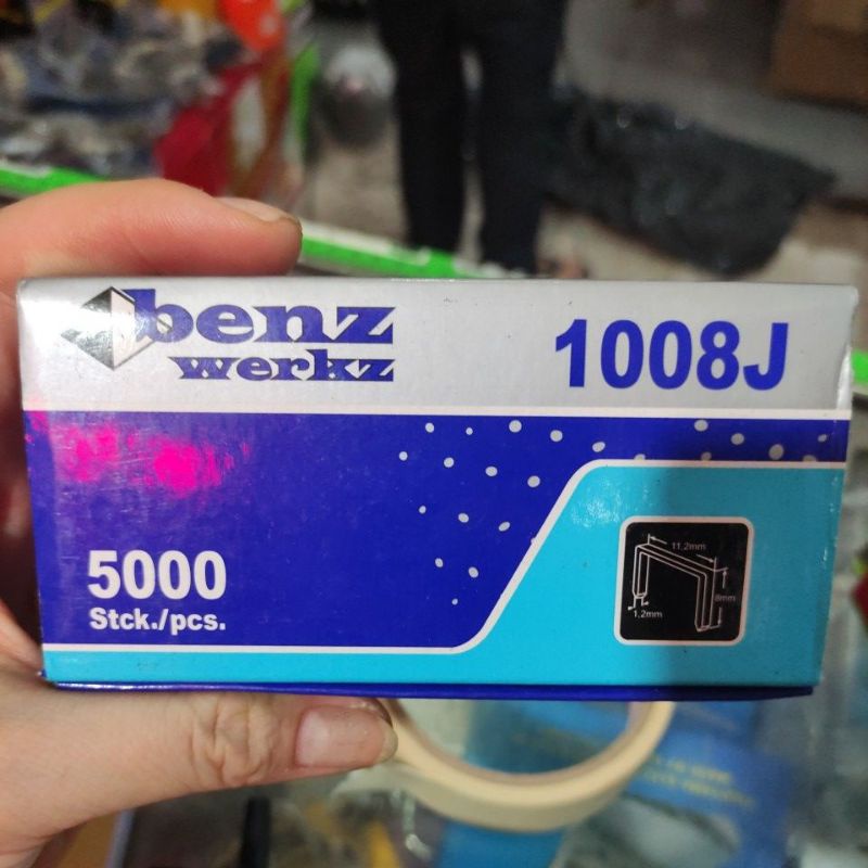 Jual ISI STAPLES U 1008J ( UNTUK STAPLES KOMPRESOR ) | Shopee Indonesia