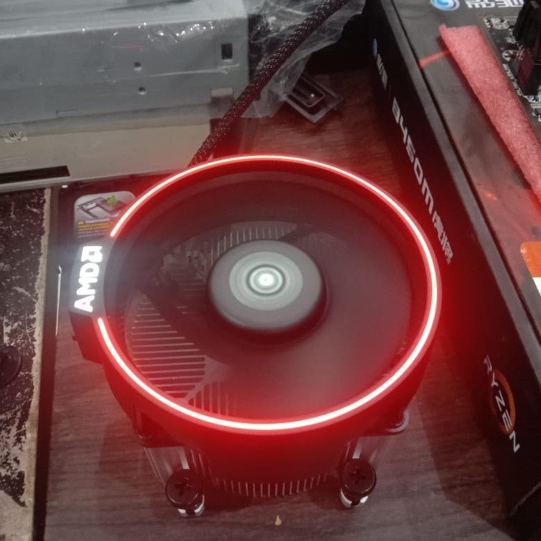 Jual Heatsink Fan Wraith Spire Led RGB AMD AM4 Ryzen HSF CPU Cooler ITX ...