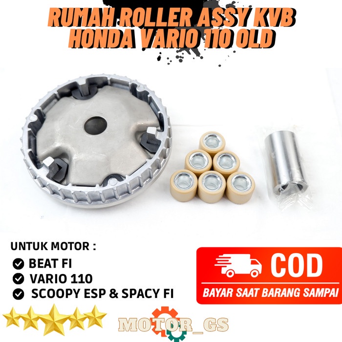 Jual KVB Rumah Roller Set Honda Vario 110 Karbu / Rumah roller Assy Vario | Shopee Indonesia