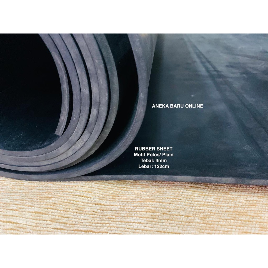 Jual Karpet Lantai Karet Roll - Rubber Mat/ Rubber Sheet - Motif Coin/ Strip/ Polos - Anti Slip ...