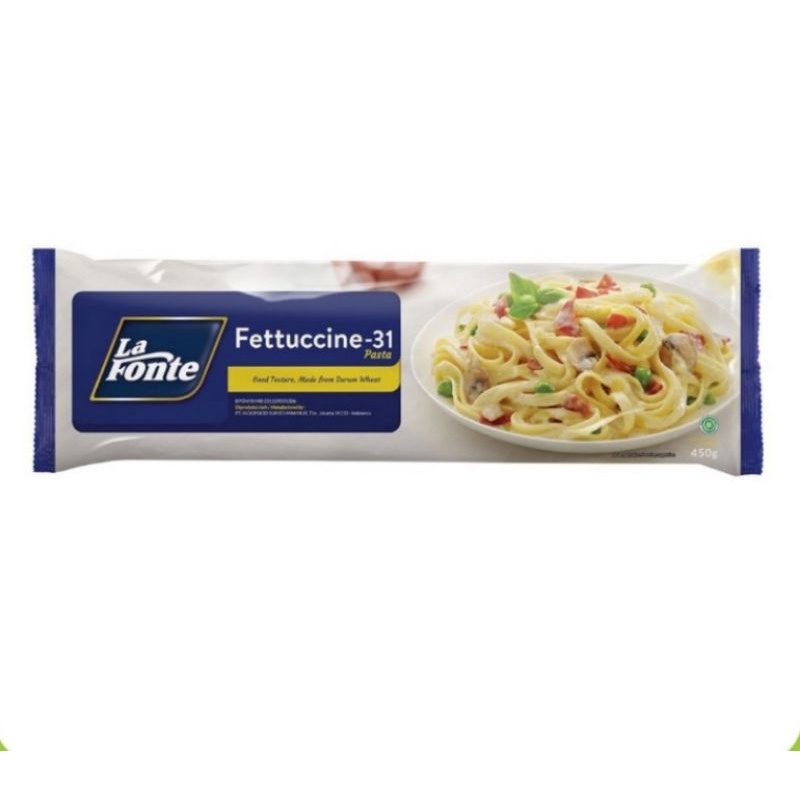 Jual La Fonte Spaghetti & Fettuccine 450 (Jumbo) | Shopee Indonesia