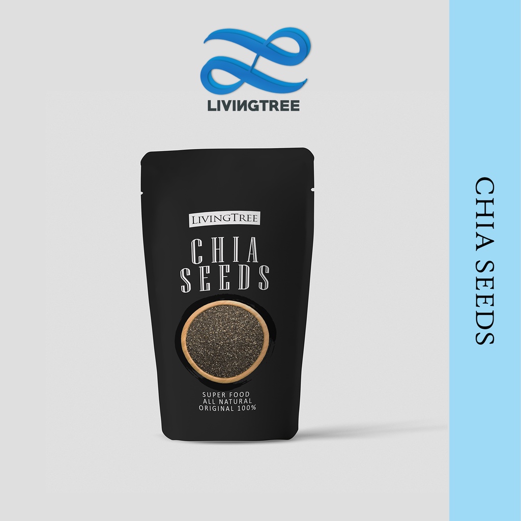 Jual 250 gr Chia Seed Organik Organic Black Cia seed | Chia Seed ...
