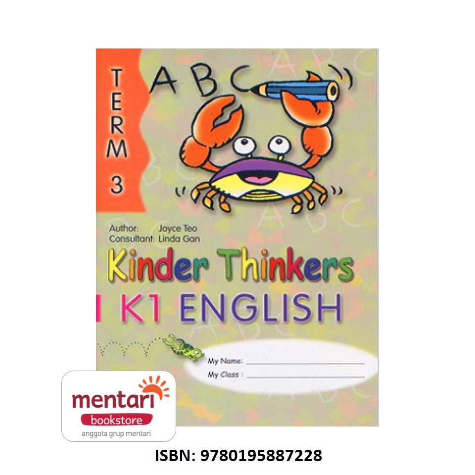 Jual Kinder Thinker English For Kindergarten 1 | Buku Pelajaran Bahasa ...