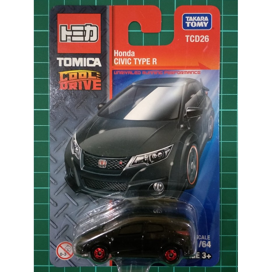 Jual Tomica Cool Drive TCD 26 Honda CIVIC TYPE R BLACK | Shopee Indonesia