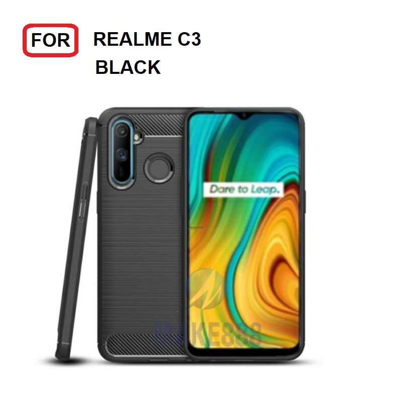 Jual Case Ipaky Carbon Fiber REALME C3 | C3i | NARZO 10A | NARZO 20A ...