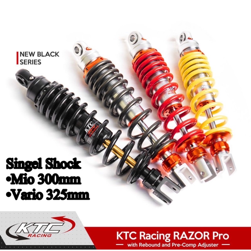 Jual Shock KTC Racing Razor Pro Steering Dumper Singel Shock 300mm ...