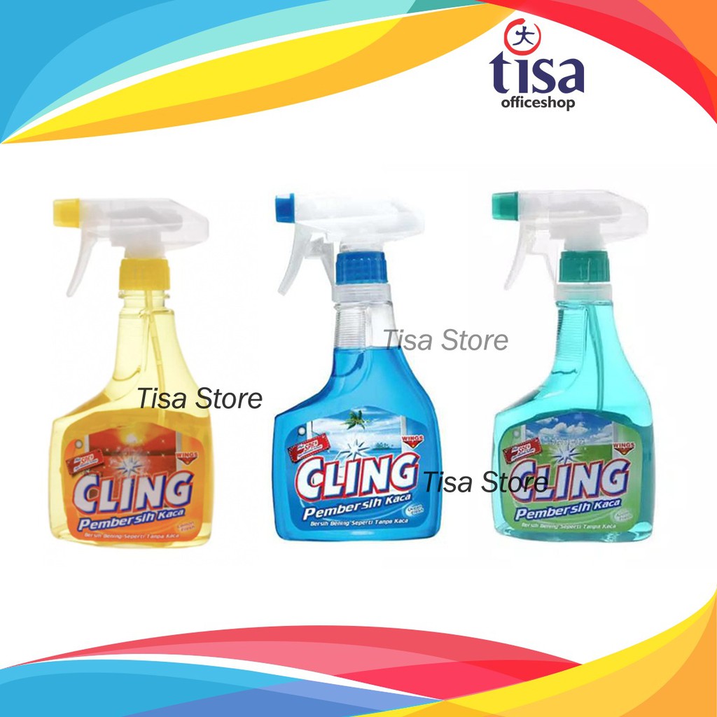 Jual Cling Pembersih Kaca Botol 440ml | Shopee Indonesia